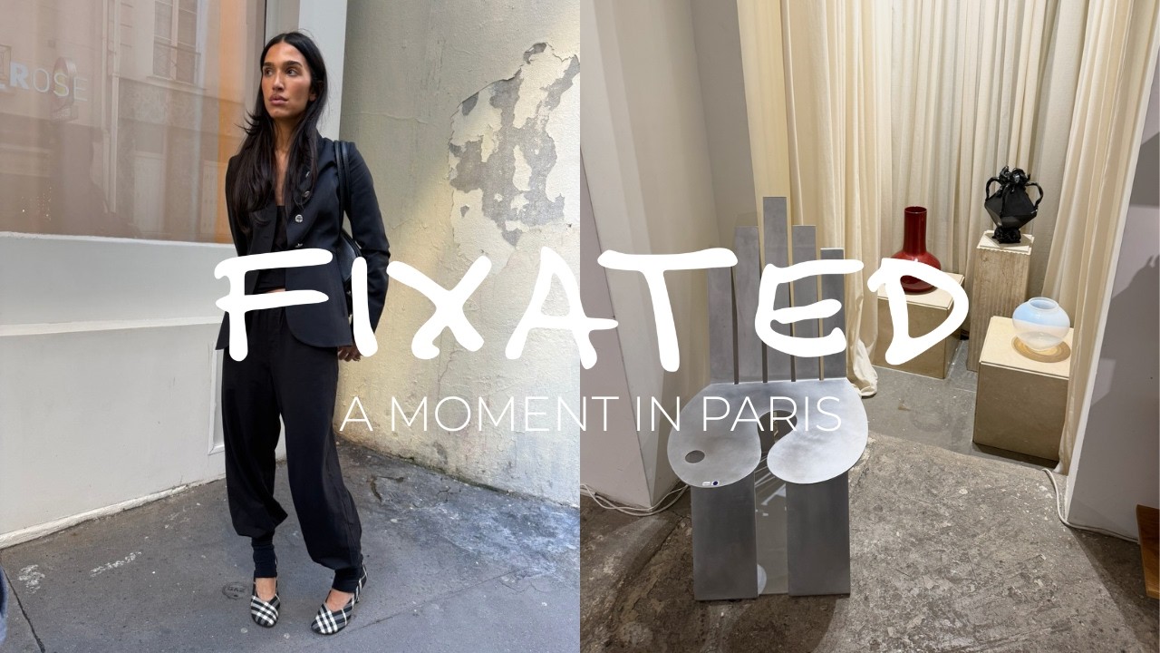 Visiting my favorite vintage stores, cafés and galleries in Paris | Fixated the Show