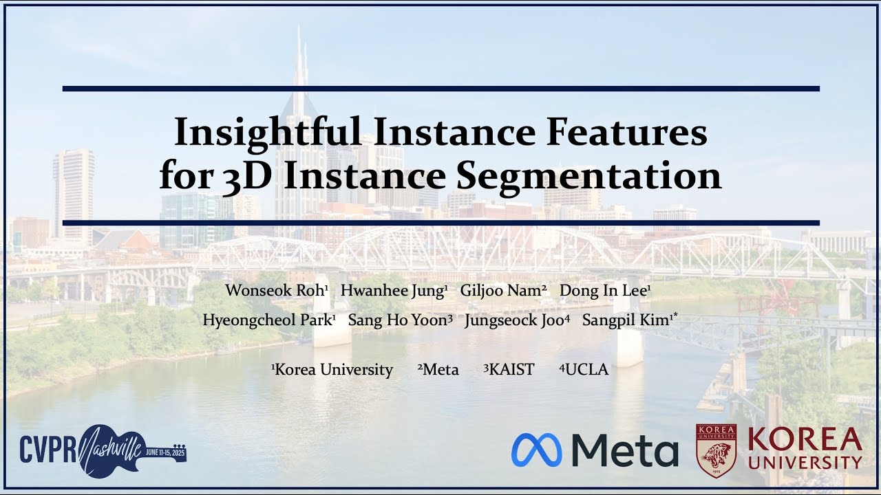 Insightful Instance Features for 3D Instance Segmentation (CVPR 2025)