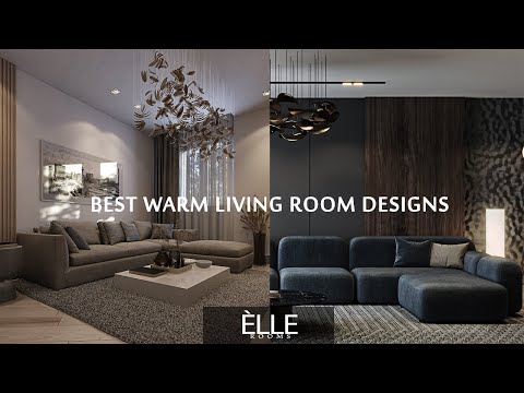 Best Warm Living Room Designs - ÈLLE Rooms