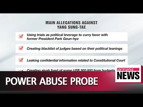 Prosecutors seek arrest warrant for former Supreme Court chief justice over power abuse scandal