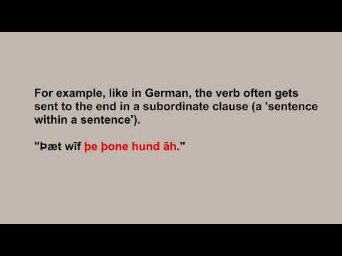 Old English: Mistakes to Avoid