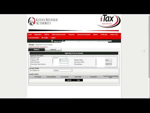 itax amnesty | Clear Itax Penalty | Clear Itax interests | sort KRA issues