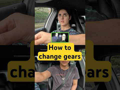 HOW TO CHANGE GEAR #driving #car #learn #drive #manual #clutch #gear #london #road #howto