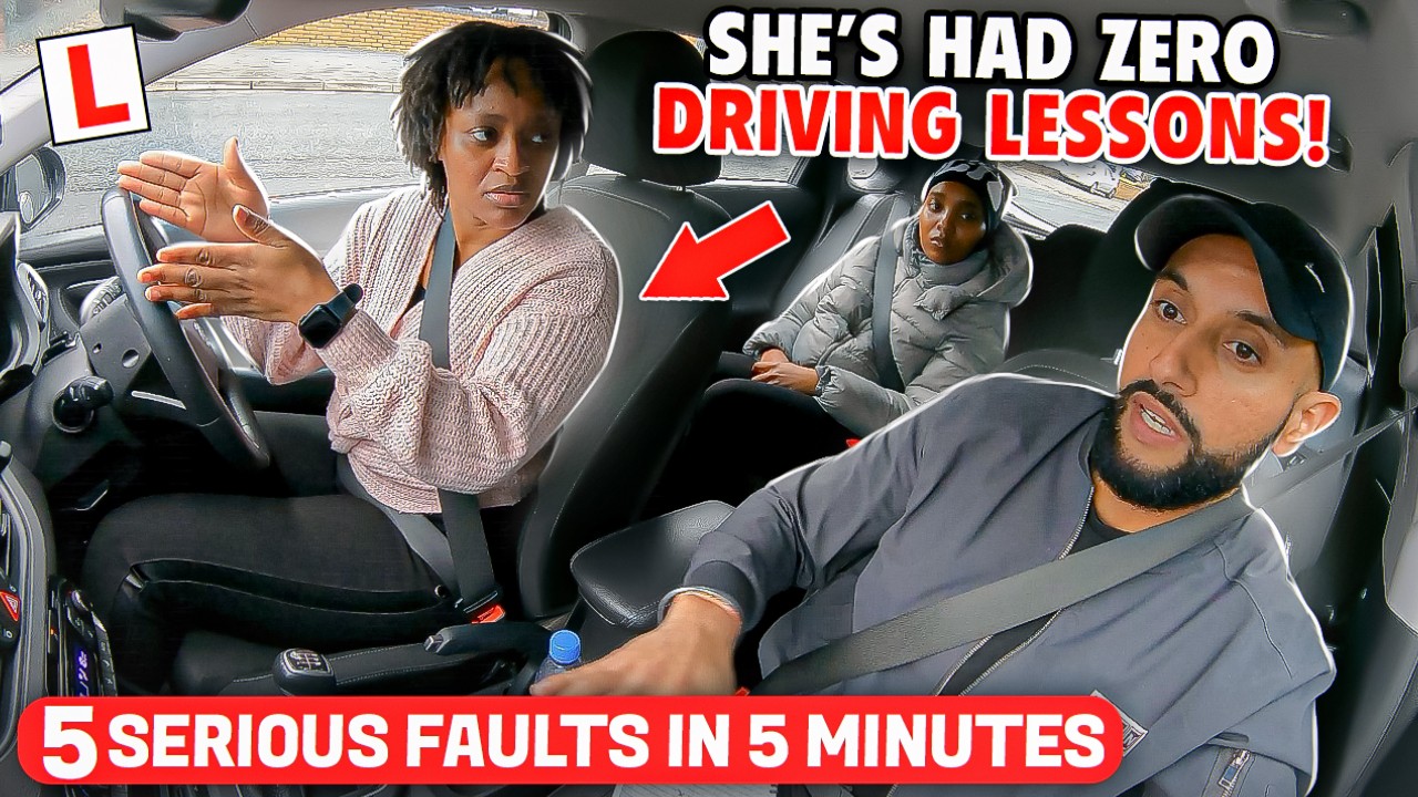 I HAD TO STOP THIS DRIVING TEST EARLY