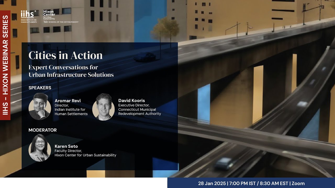 Cities in Action: Expert Conversations for Urban Infrastructure Solutions