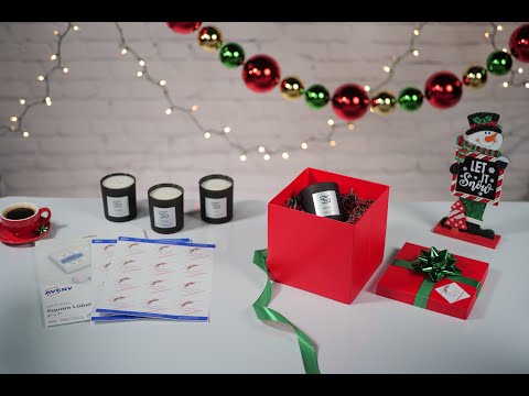 Send a Little Joy: Print the Perfect Holiday Labels | Avery Labels with Sure Feed Technology