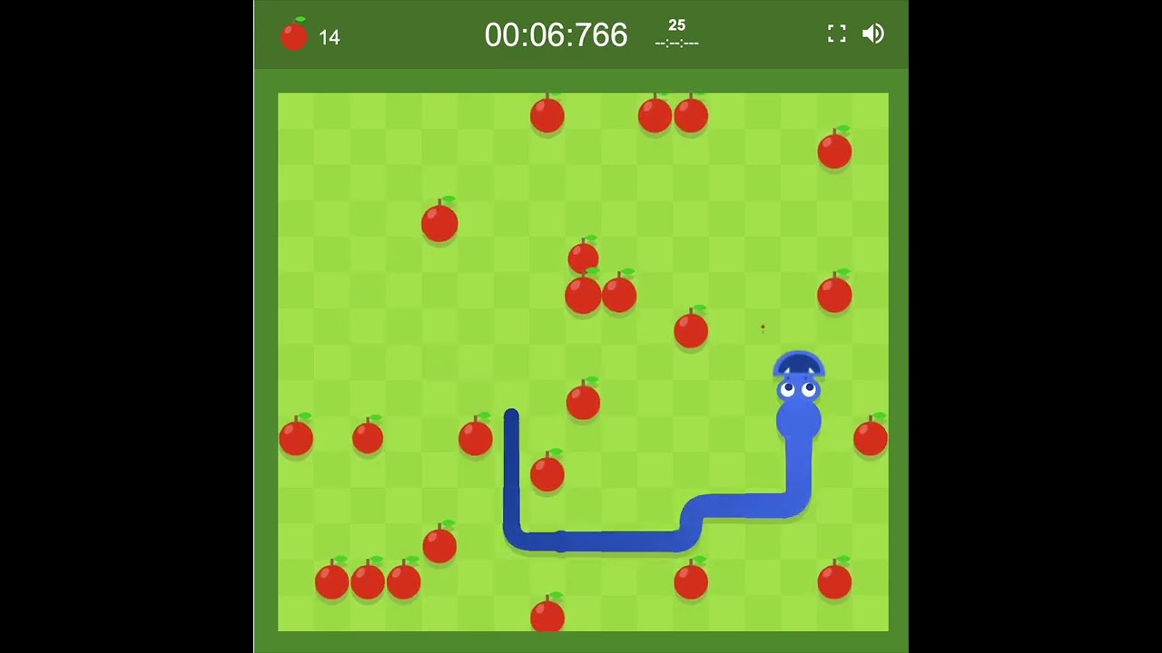 Snake 25 Apples (Bomb)
