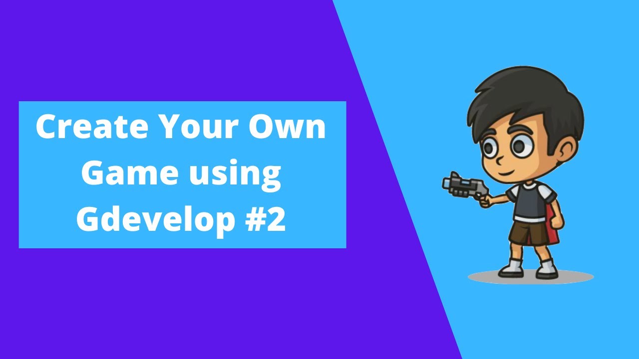 How To Create Game using GDevelop | Shoot Bullets | GDevelop Beginner Tutorials | #2