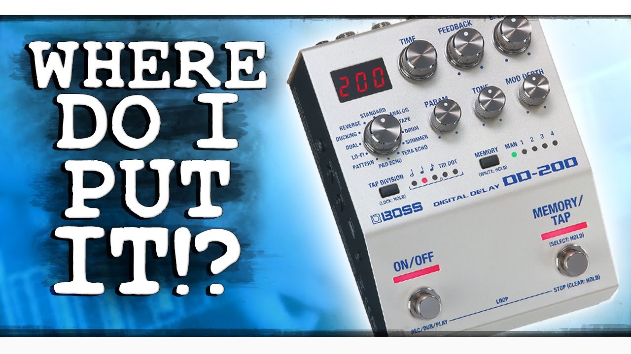 Delay Pedals & Signal Chain Secrets