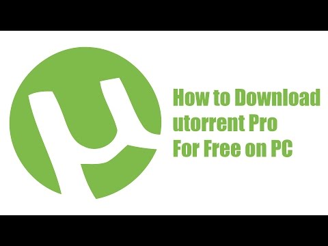How To Get u Torrent Pro For FREE on PC [Windows 7/8]