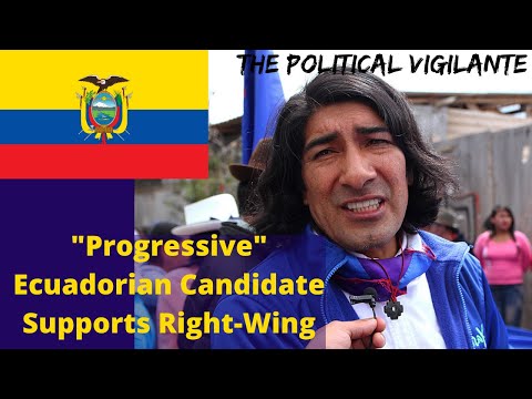 Ecuador's US Backed 'Ecosocialist' Candidate Aids Right Wing