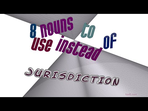 jurisdiction - 10 nouns synonym of jurisdiction (sentence examples)