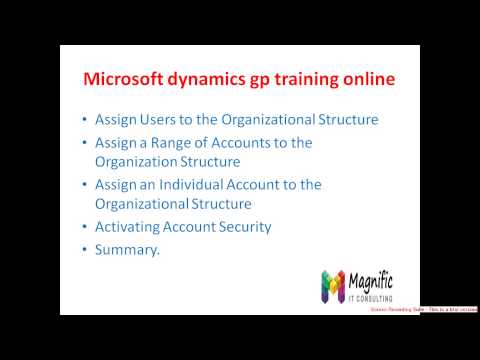 Microsoft dynamics gp training online
