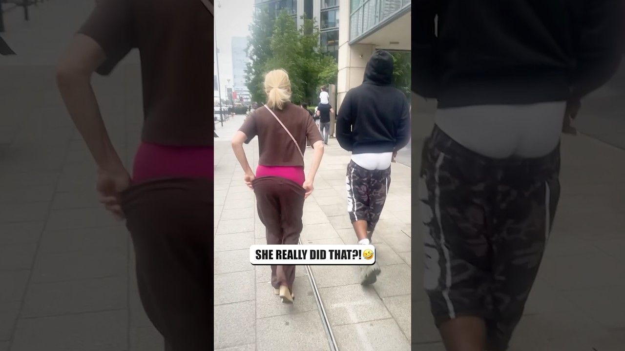 Woman Copies Stranger’s Sagging Style