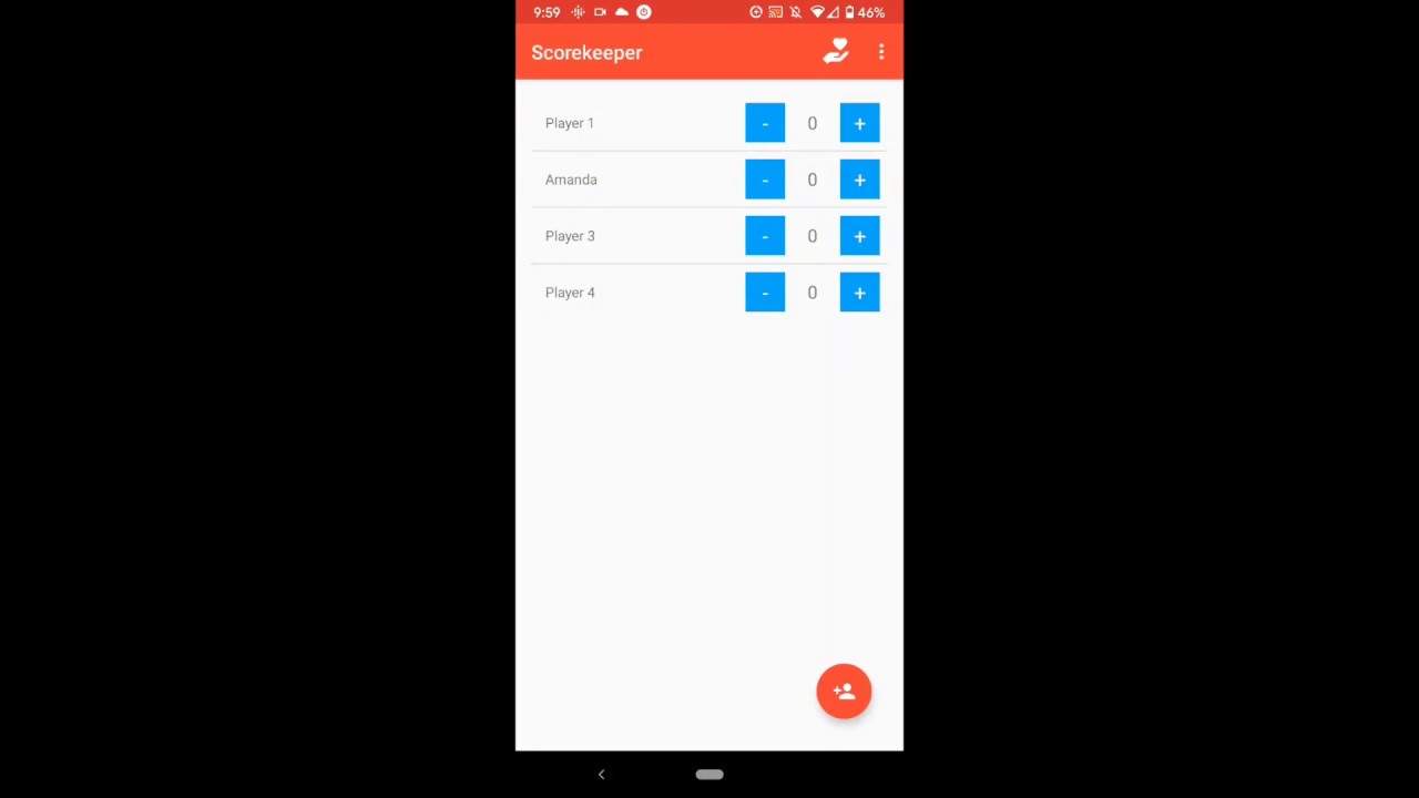 Scorekeeper for Android App Preview -  Amanda Roos Apps