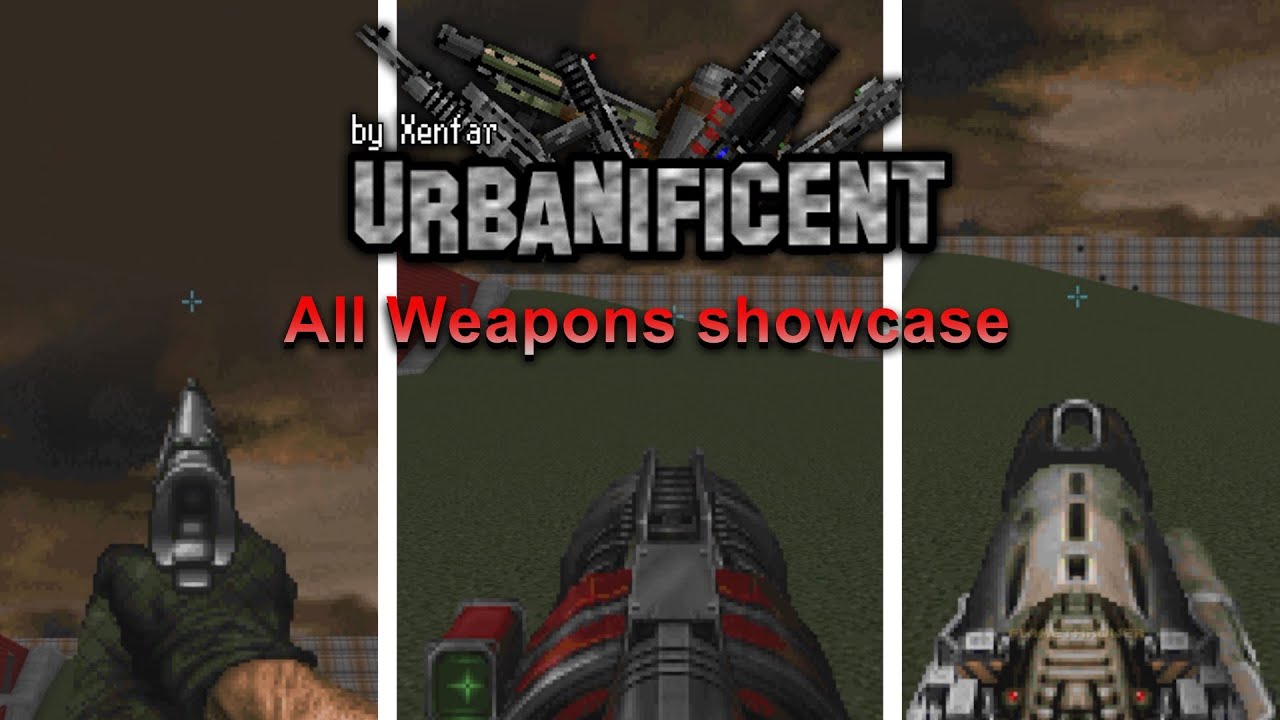 Urbanificent All Weapons DOOM Mod showcase