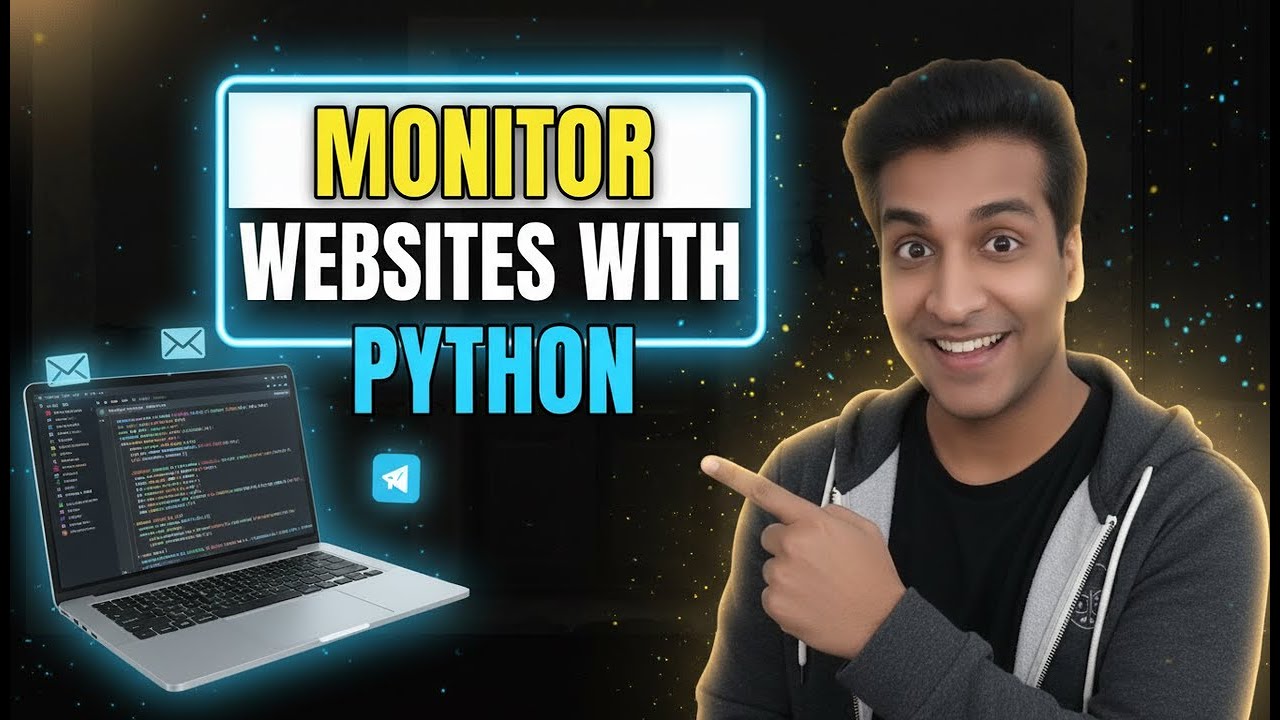 Monitoring Websites using Python | Python Monitoring Automation