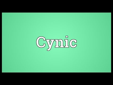 Cynic Meaning