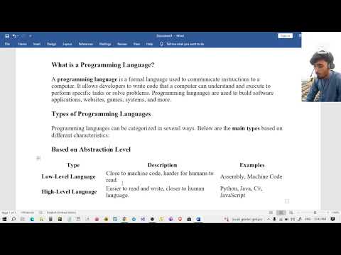 What is the difference between High Level Language and Low Level Language?