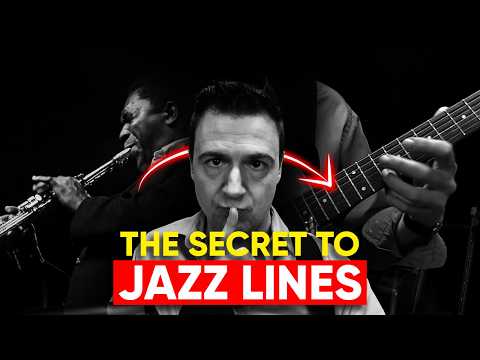 The BEST Way to Create Jazz Lines Over Chord Changes