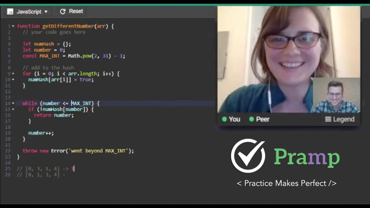 Java Technical Interview Prep Session on Pramp