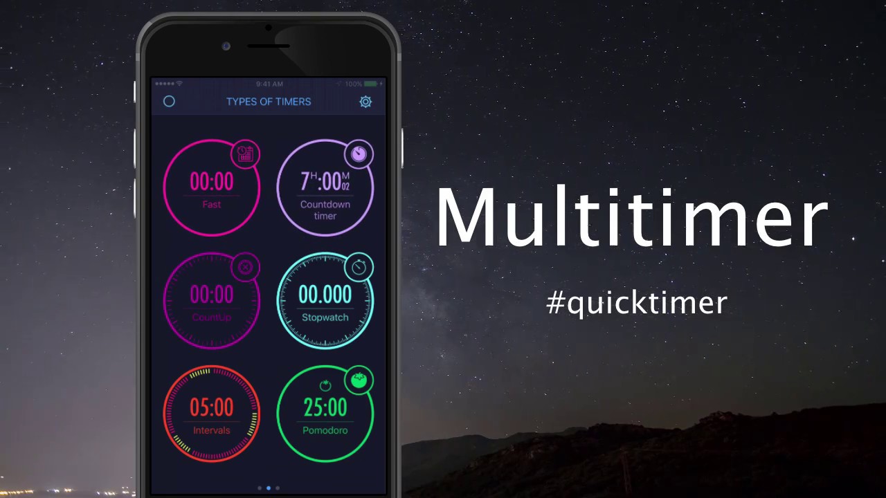 MultiTimer: Quick timer mode