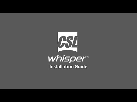 CSL Whisper 1/2" LED Trimless Recessed Downlight with Silent Vu™ Optics Installation Guide