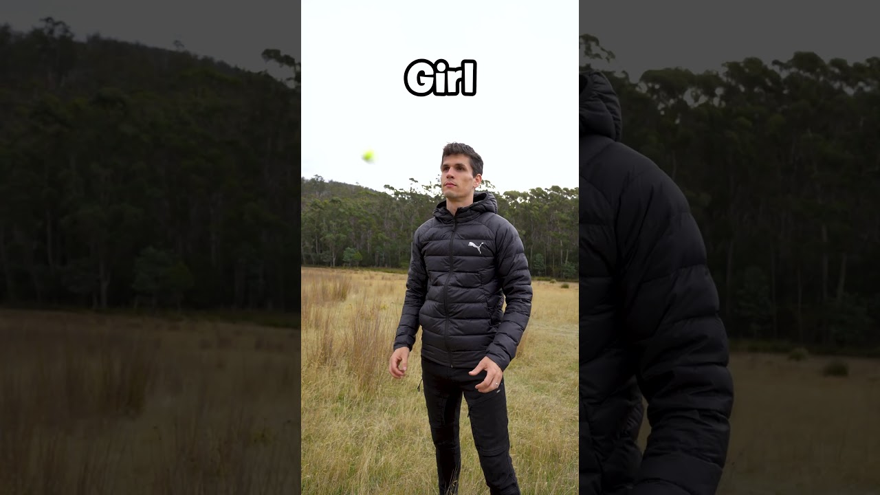 How different poeple catch a ball.