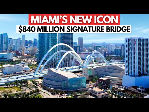 The New $840 MILLION Mega Bridge That Will Redefine Miami’s Skyline!
