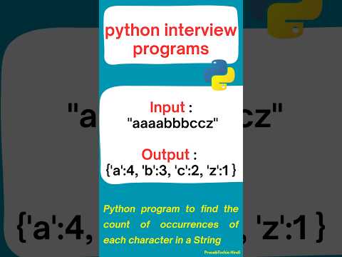 python program to count frequency of each character in string with for loop ❤️ #coding #python