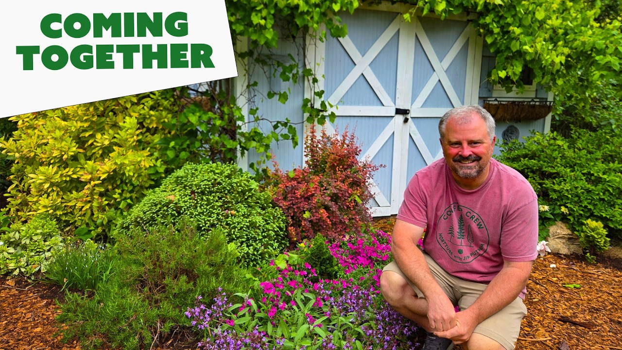 Jim's Garden Game Plan - Big Progress! - Mulching, Planting, Pruning