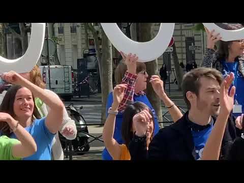 #ICCat100 Flash mob