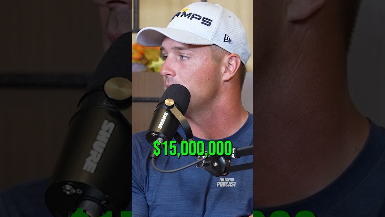 💰 BRYSON DECHAMBEAU ON HOW MUCH PGA CADDIES MAKE!