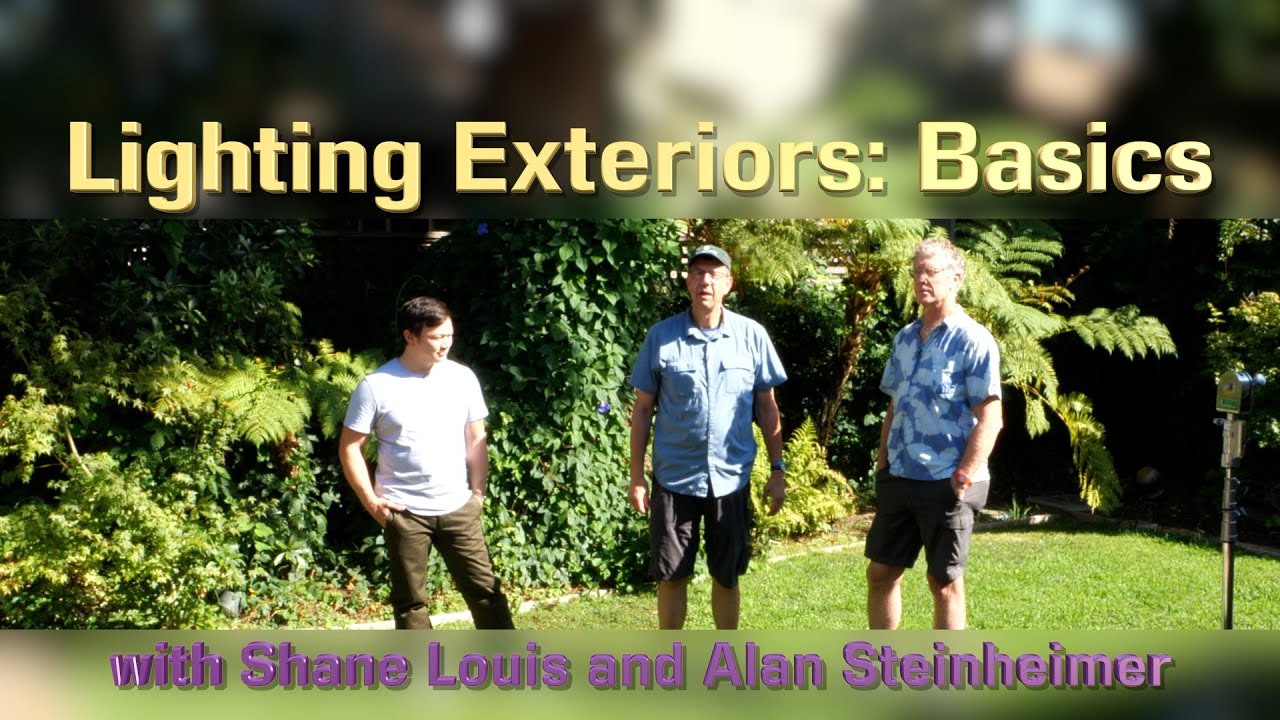 349: Basic Concepts of Lighting Exterior Interviews