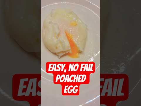 Poached eggs that work every time: no vinegar, no gadgets