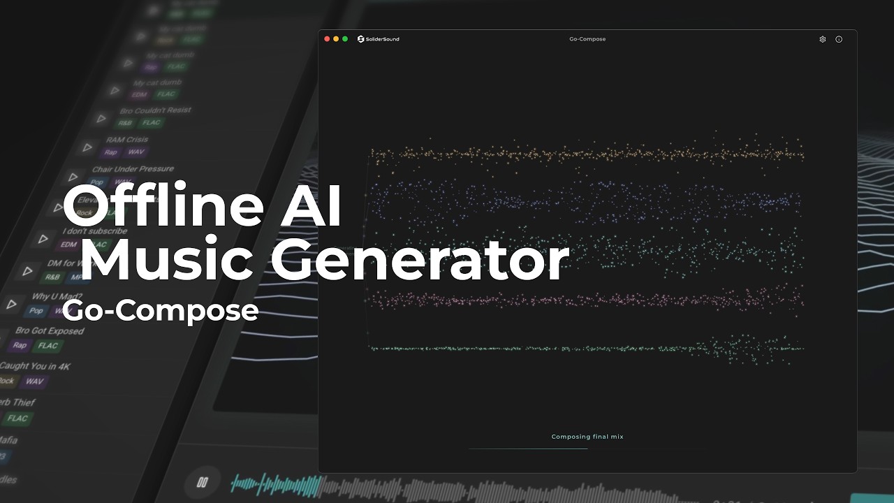 NEW! Offline Unlimited AI Music Generator - Go-Compose