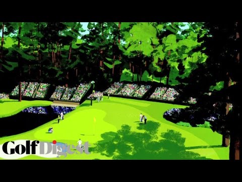 Artist's First Take: The Making Of The 15th Hole at Augusta