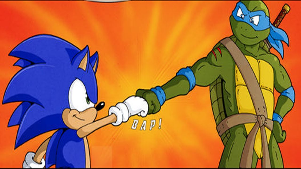 Turtle Power Sonic Comic Dub #7 ❤️|| Comic Dub By Mi Comic
