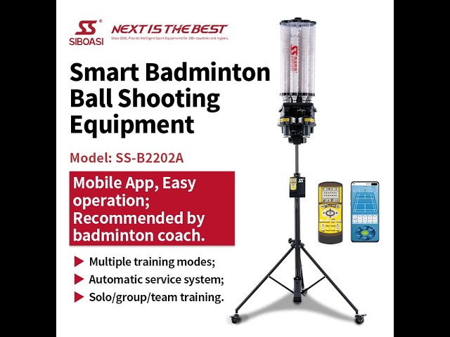 Badminton Shuttlecock Feeder Machine - Badminton Shuttlecock Feeding ...