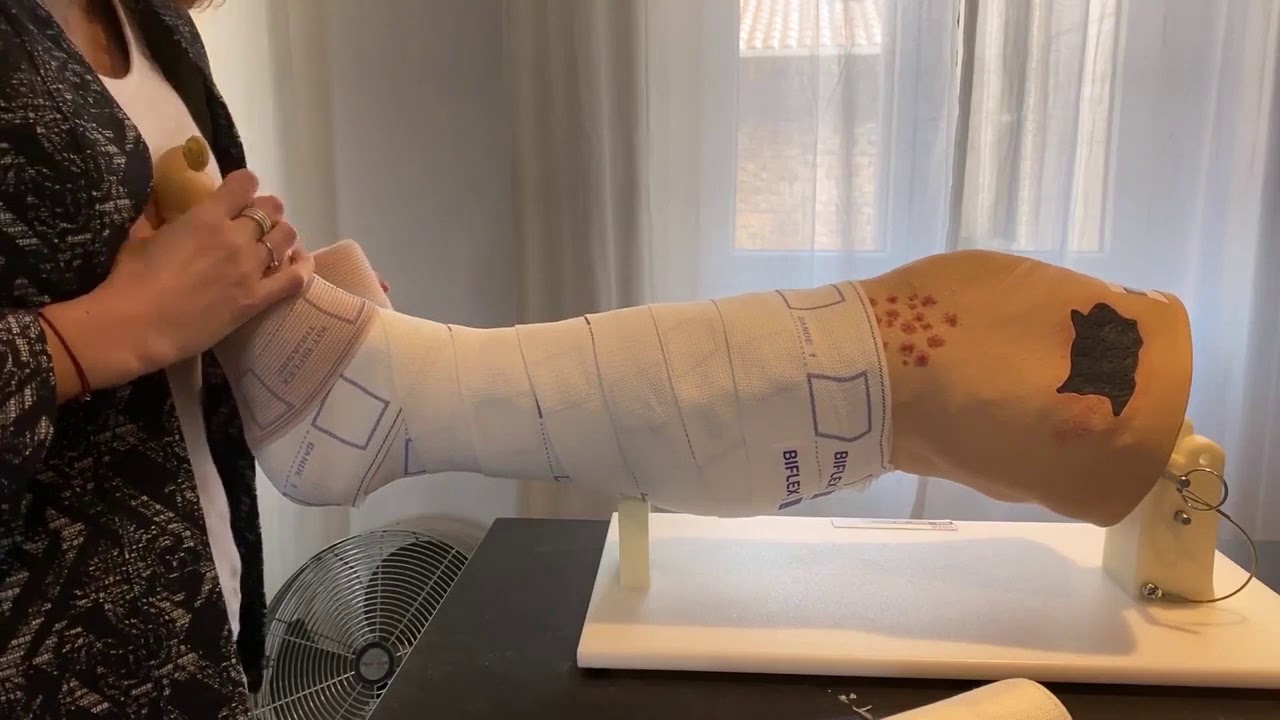 Biflex Kit Application Technique - Short Stretch Venous Compression Kit