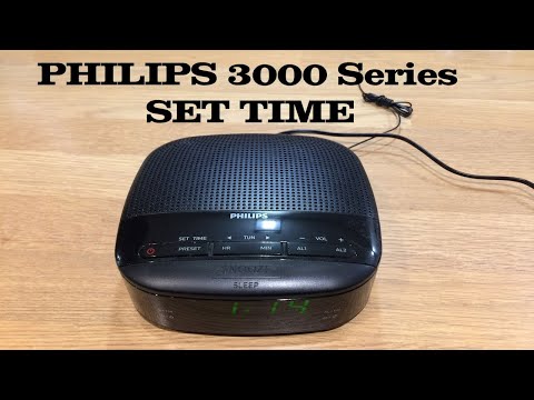 Philips Clock Radio Time Set 3000 Series