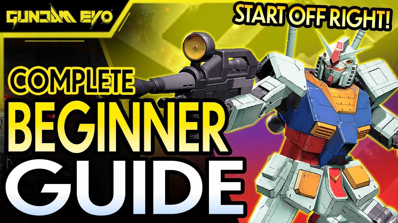 COMPLETE BEGINNER GUIDE! GAMEPLAY + OVERVIEW + CHARACTERS + TIPS || Gundam Evolution