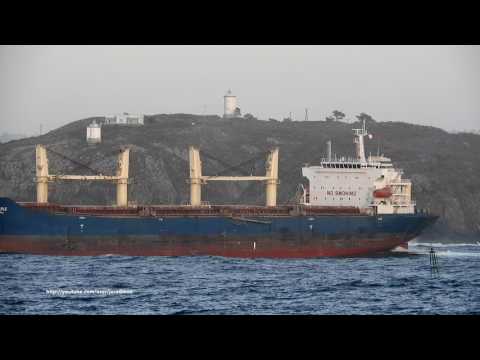 Bulk Carrier OSIRIS departs A Coruña [4K]