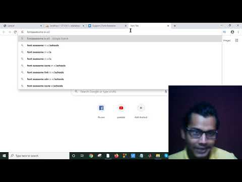 How to Use Font Awesome 5 Icons CDN and Offline | 2020