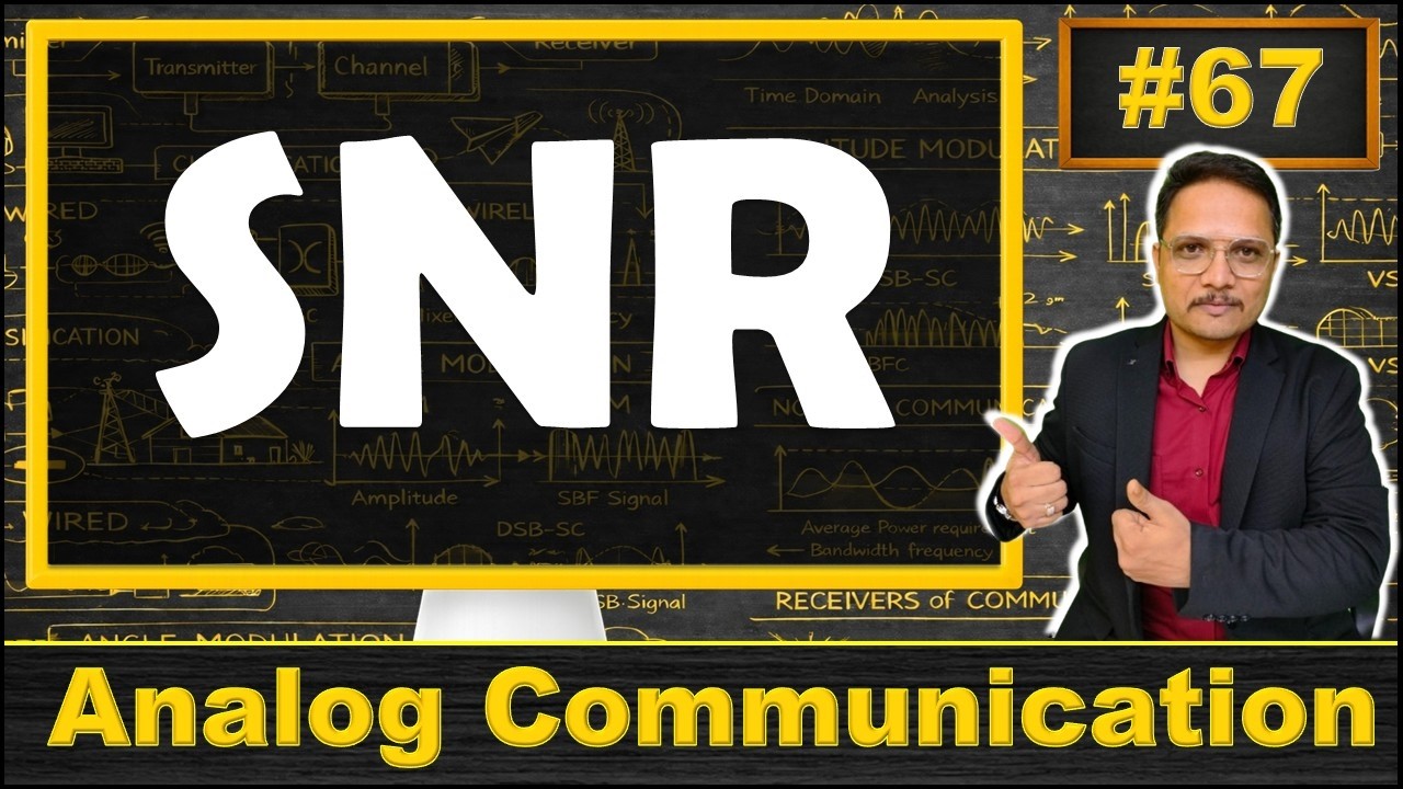 Signal to Noise Ratio - SNR Explained: Basics and Solved Examples