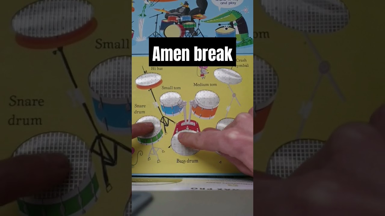 Amen break #drums #drummer #usbornebooks