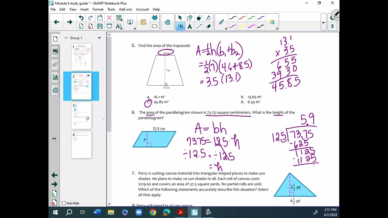 Module 8 Study Guide answer key