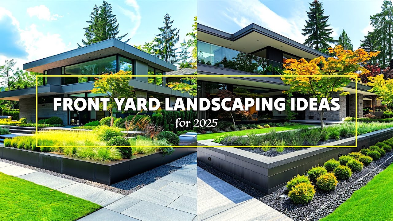 Unique Landscaping Ideas for Large Front Yards This Spring | Front Yard Landscaping Ideas