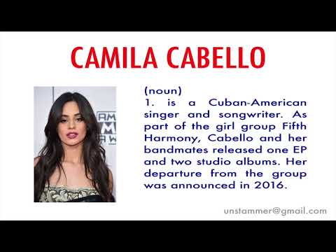 How to Pronounce Camila Cabello