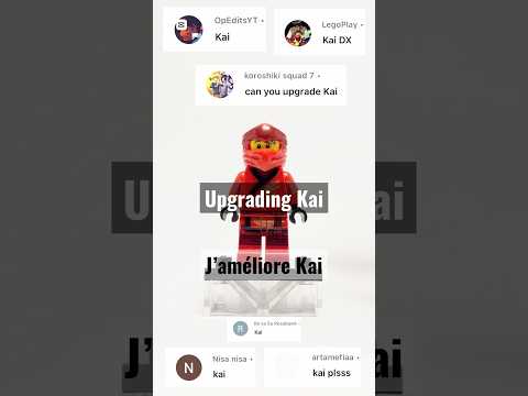 Upgrading Kai #lego #ninjago #legoninjago